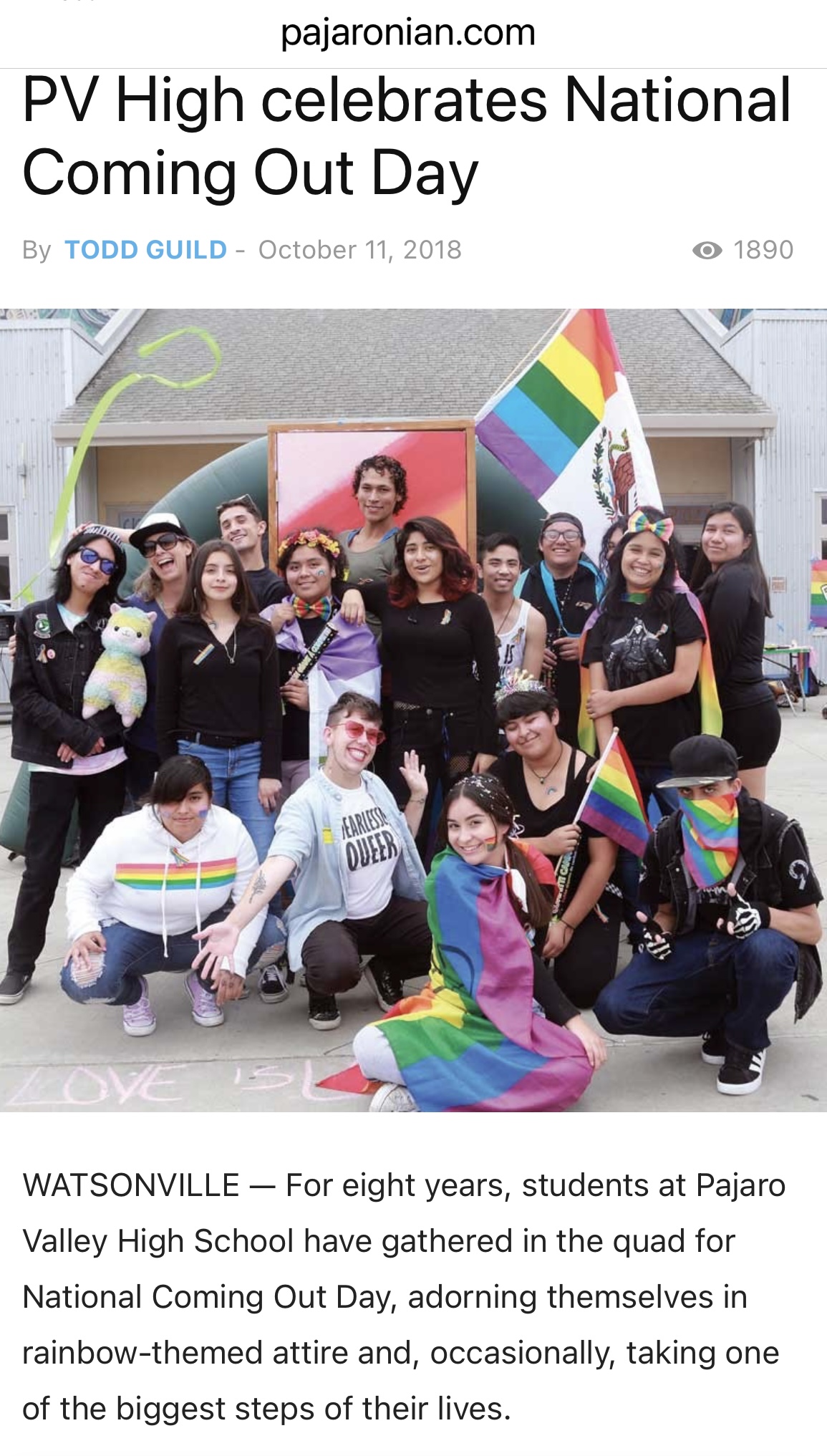 Rainbow Door – Safe Schools Project
